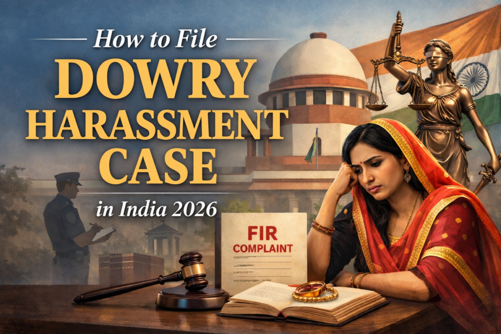 How to file Dowry Harassment Case in India 2026